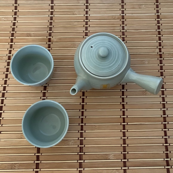 Kafuh | Kitchen | Kafuh Japanese 3 Pieces Gray Ceramic Tea Set | Poshmark